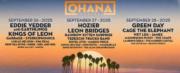 Ohana Festival – 2025 lineup – featured – Showbams